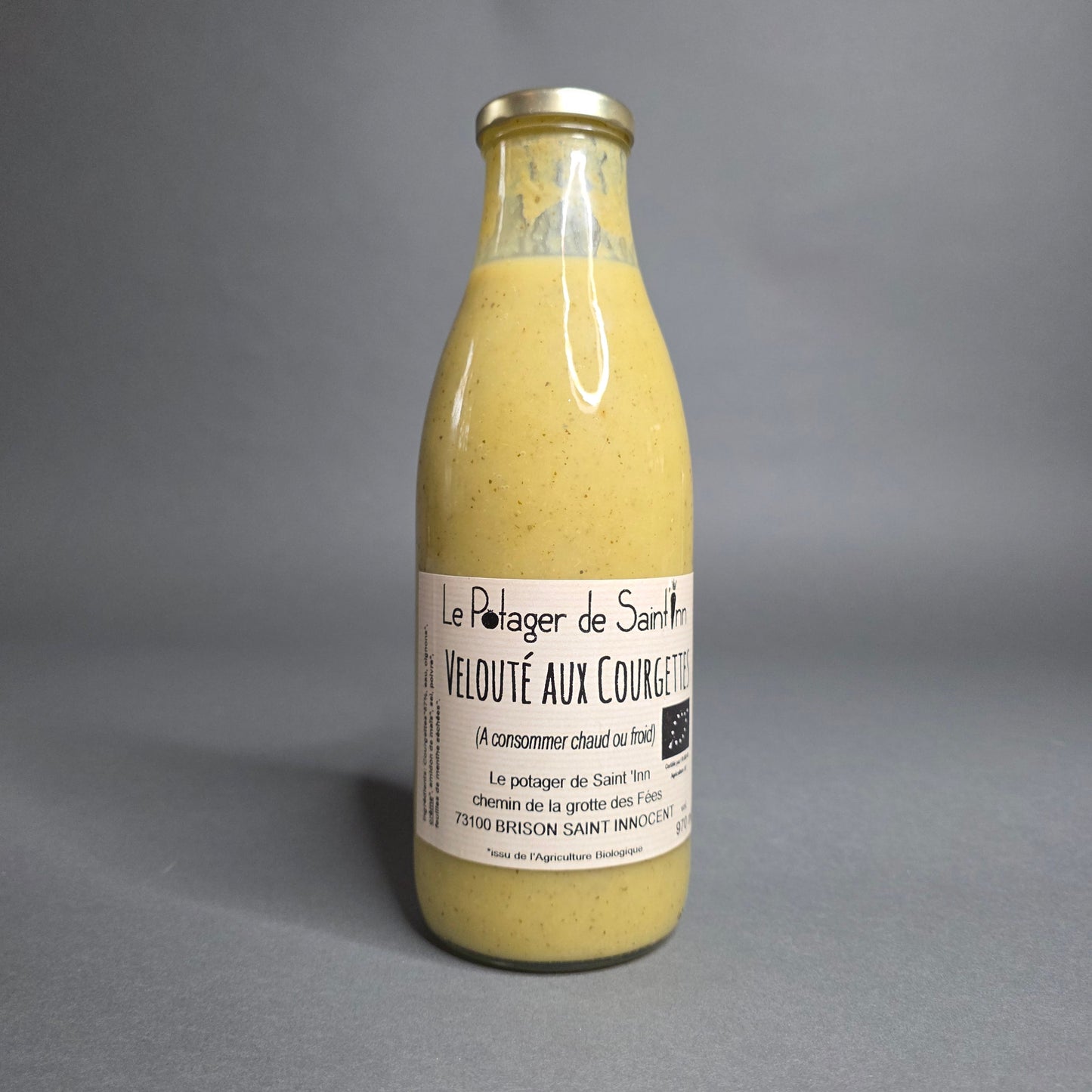 Velouté aux courgettes bio – Potager de Saint Inn | Le Cornichon